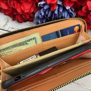 Bags | Blue Mickey Mouse Clutch Wallet Checkbook | Poshmark